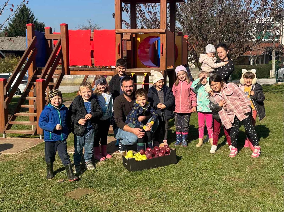 Načelnik Mihael Grbavec posjetio mališane Dječjeg vrtića Srčeko povodom ...